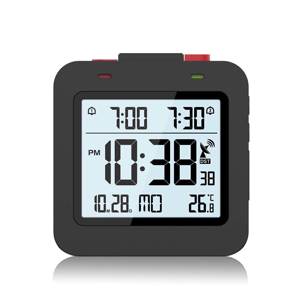 FJ3552 Digital Alarm Clock with Temperature- fanjuhome.com
