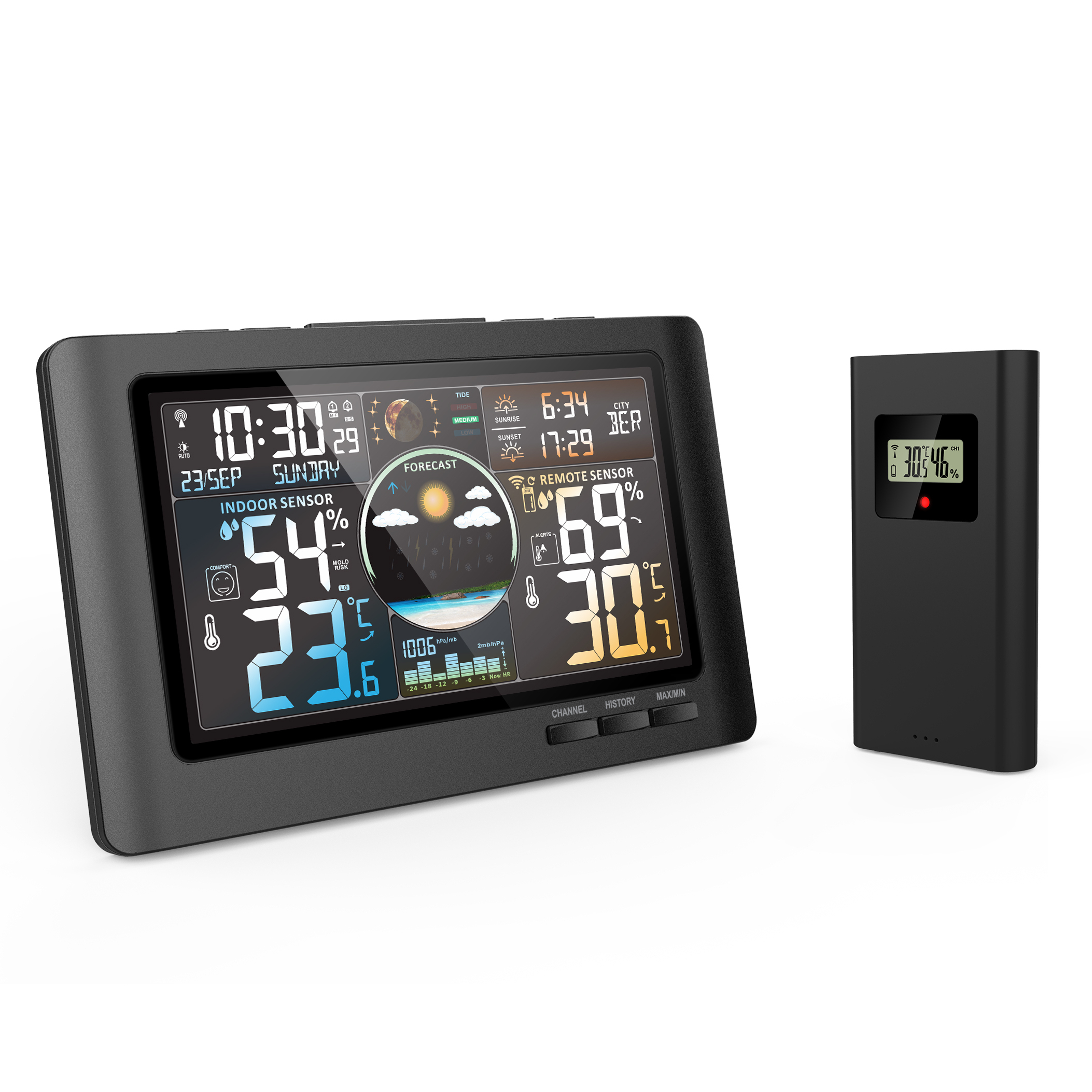 Weather Sation Digital Weather Station Home Ambient Weather Station ...